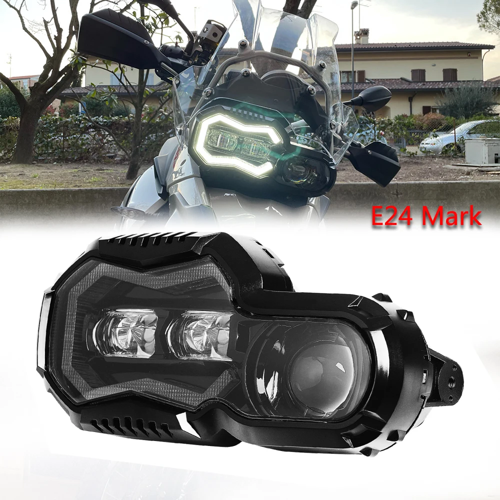Motorcycle-Led-Headlight-E9-Mark-Moto-Accessories-Lamps-For-BMW-F700GS ...