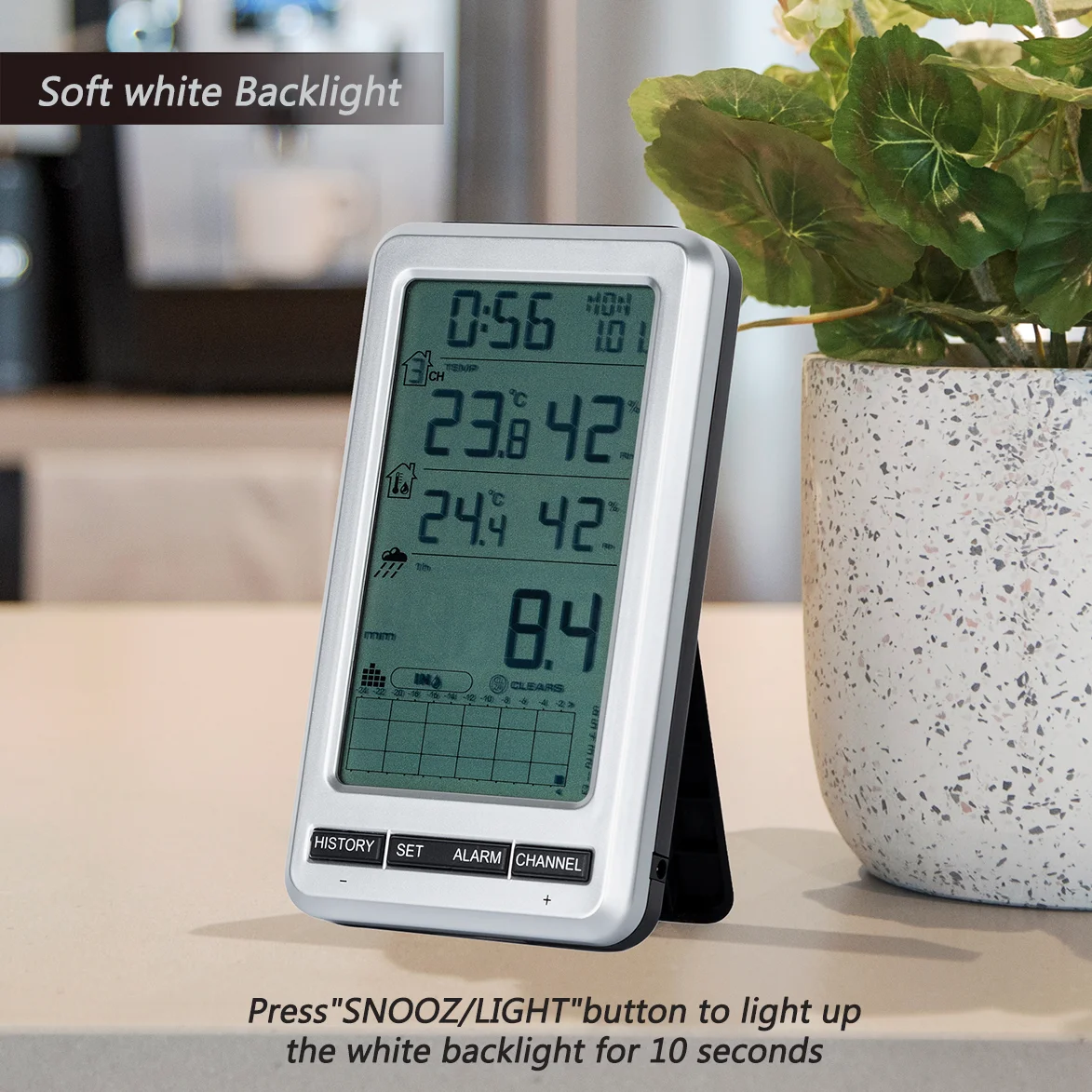 Digital Wireless Rain Gauge