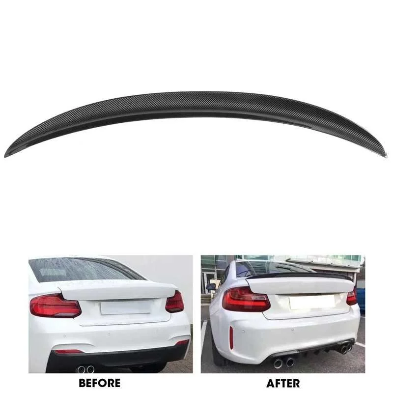 Carbon Fiber Rear Roof Spoiler Wing for M Performance Style Fit for BMW ...