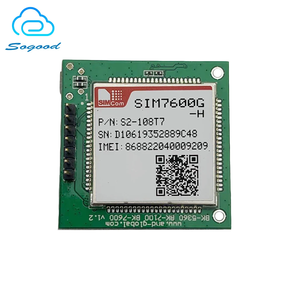 SIMCOM SIM7600G H breakout board LTE TDD LTE PDD HSPA+ GSM GPRS EDGE ...