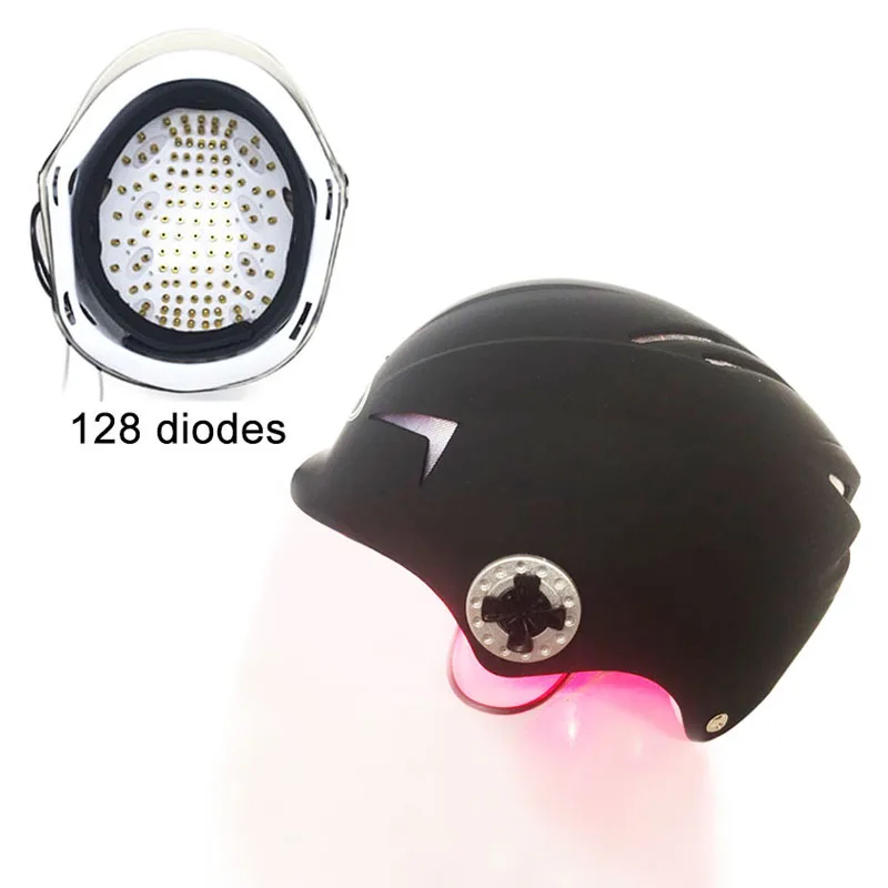 Laser Hair Regrowth Helmet Infrared Light LED Hair Loss Treatment ...