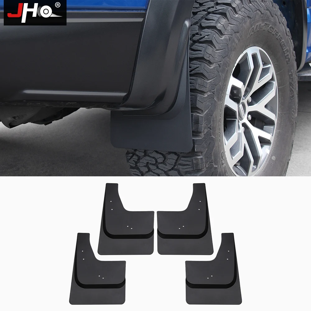 JHO Fender Protector Front Rear Mud Flaps Splash Guards For Ford F150 ...