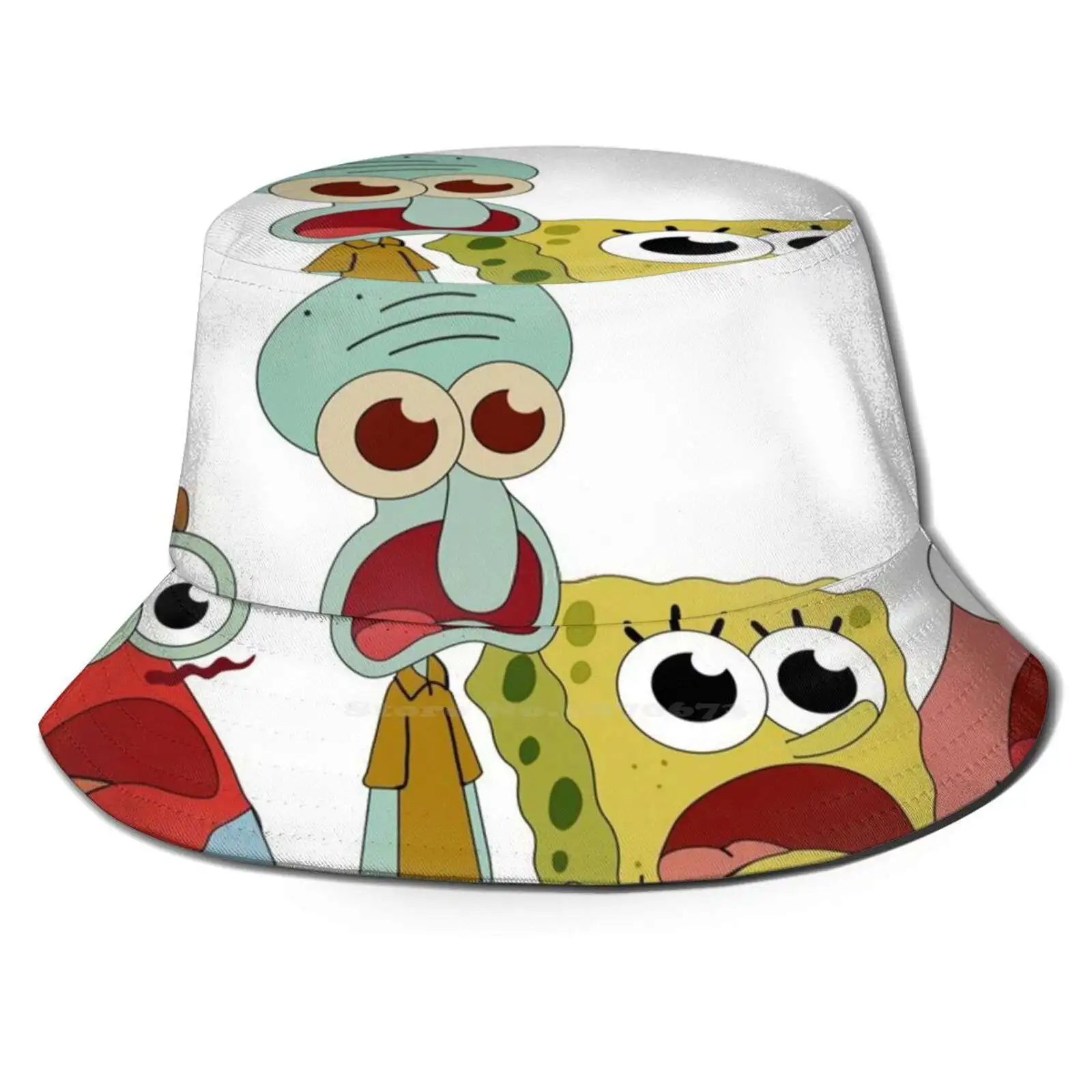 Squidward Hat Art