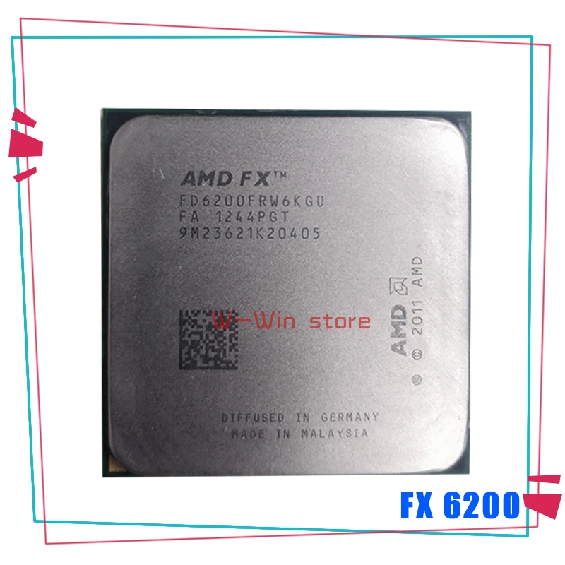 Amd Fx-series Fx-6200 Fx 6200 Fx6200 3.8 Ghz Processador Cpu De Seis ...