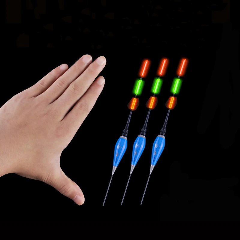 Flat-Water-Carp-Crucian-Night-Fishing-Float-LED-Electric-Float-Light ...