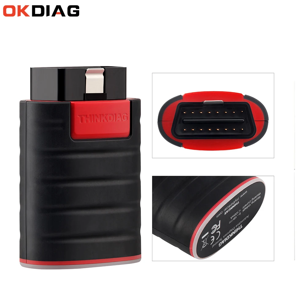 THINKCAR Thinkdiag Full System OBD2 Diagnostic Tool with All Car Brands ...