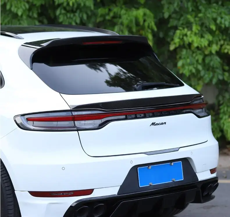 Hot-Spoiler-For-Porsche-Macan-2018-2019-2020-2021-Roof-Top-Wing-Lip ...