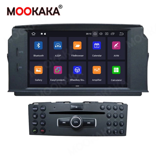 For Mercedes Benz C200 C180 W204 2007-2010 GPS HD Touch Screen Radio ...