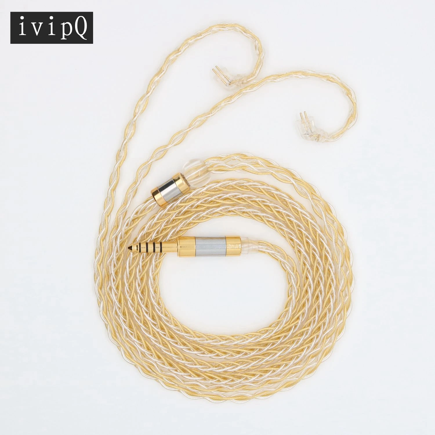 ivipQ-8-Core-Sterling-Silver-Gold-plated-Wire-MMCX-2-PIN-QDC-TFZ-Pin-2 ...