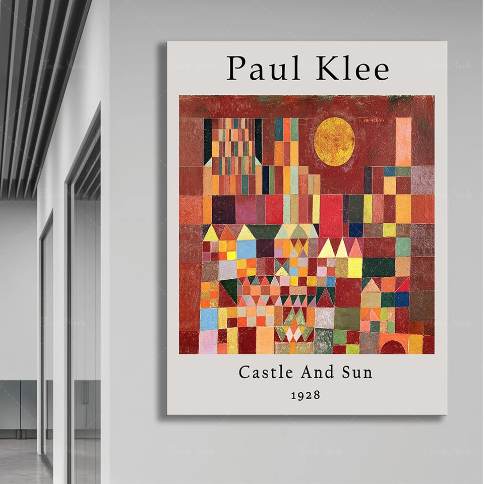 Paul Klee Castle And Sun