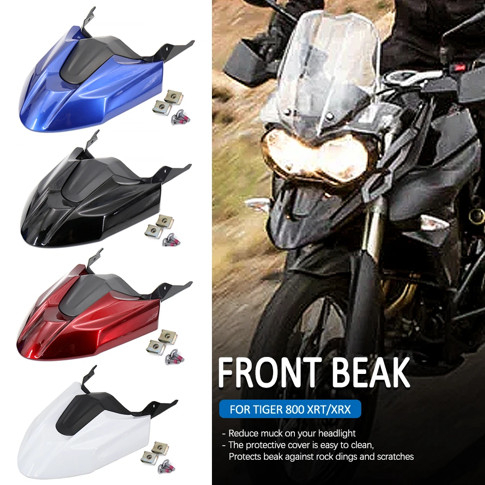 Motorcycle Accessories Front Fender Mudguard Beak Cowl Guard Extension ...