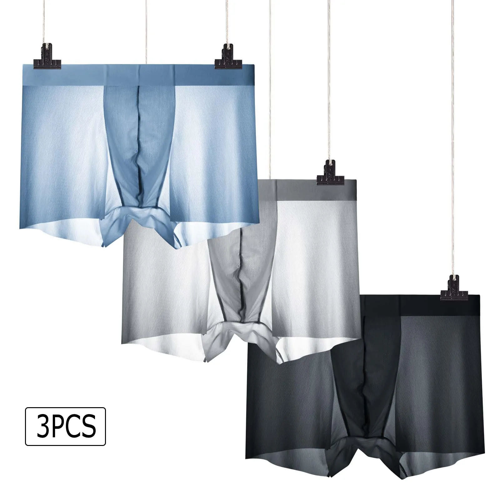 3pcs-lot-Seamless-Men-Boxers-Luxury-Silk-Antibacterial-Boxers-Underwear ...