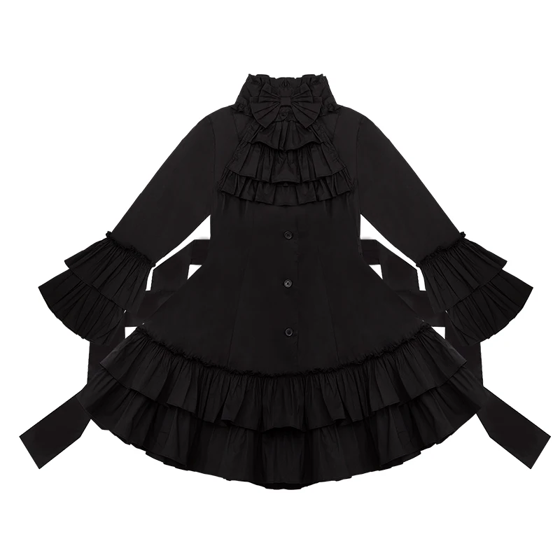 Vestido-g-tico-de-princesa-lolita-para-chica-ropa-vintage-de-encaje-con ...