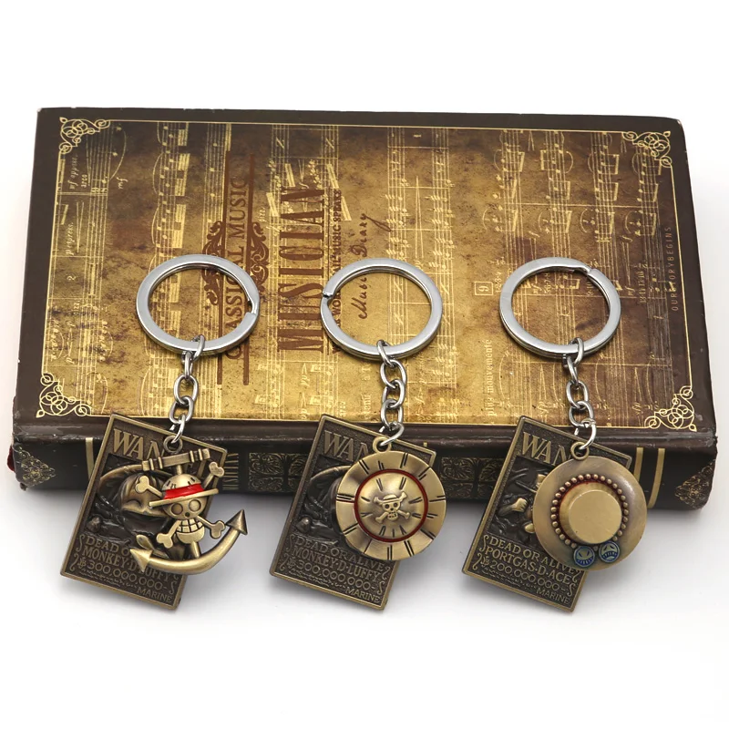 One Piece Copper Keychain - Crazy Anime Store