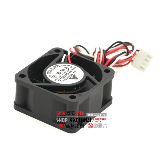 original 4cm switch server fan EFB0405LD 4020 5V 0.16A double ball ...