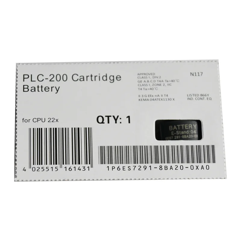 New-Cartridge-Battery-6ES7291-8BA20-0XA0-For-S7-200-PLC-CPU-22X-Memory ...