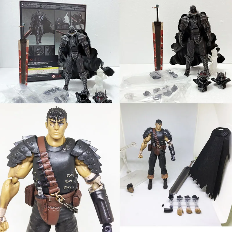 Anime Figma 410/359 Berserk Guts Berserker Armor Action