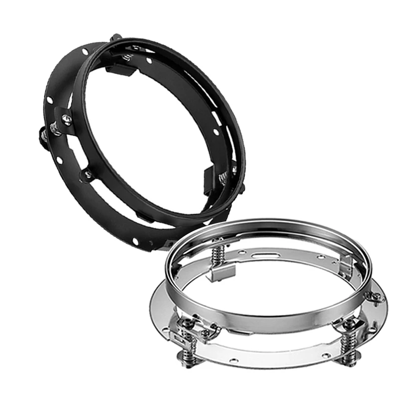 Mounting-Bracket-7inch-LED-Headlight-Round-Ring-LED-Headlight-Adapter ...