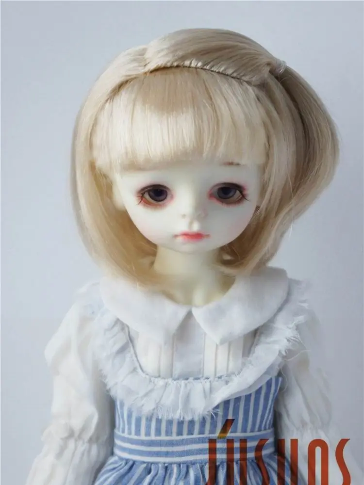 Jd171 1/3 Sd Cute Middle Bobo Pony Bjd Wigs Size 8-9 Inch Ball-jointed ...