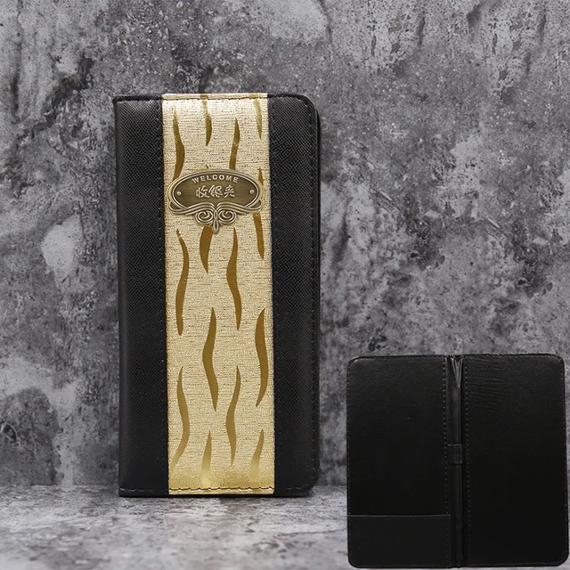 PU Leather Check Folder For Restaurant Hotel Coffee Shop, Cheque Holder ...