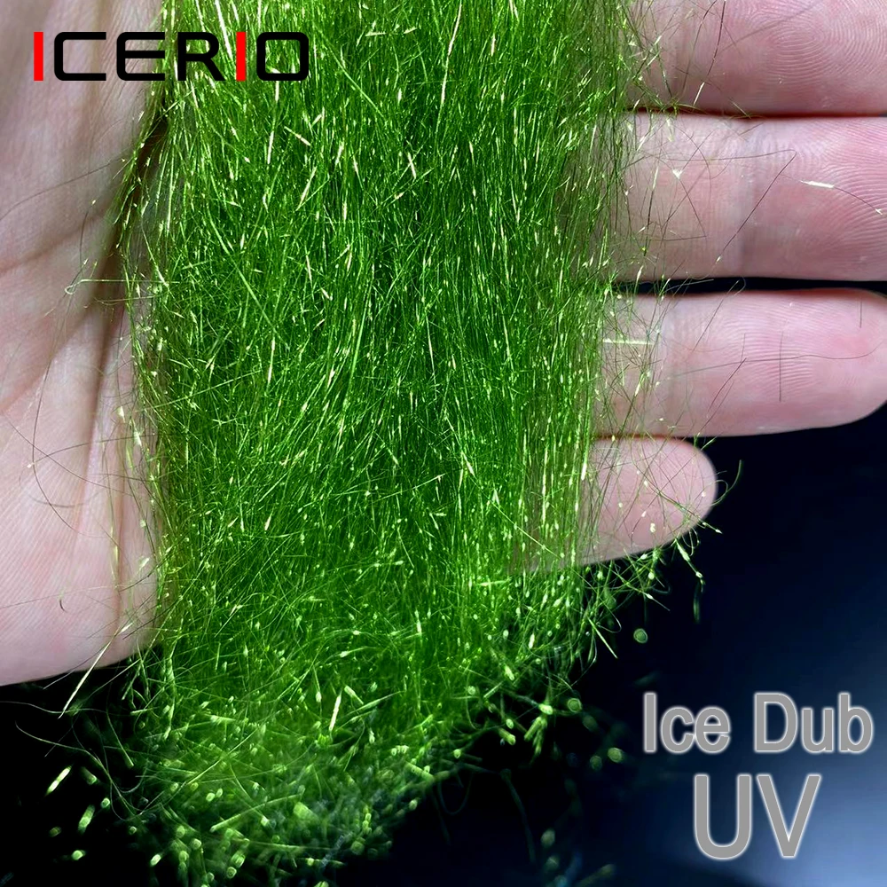 ICERIO-4g-pack-Holographic-Ice-Dub-Fly-Tying-Long-Dubbing-Materials ...