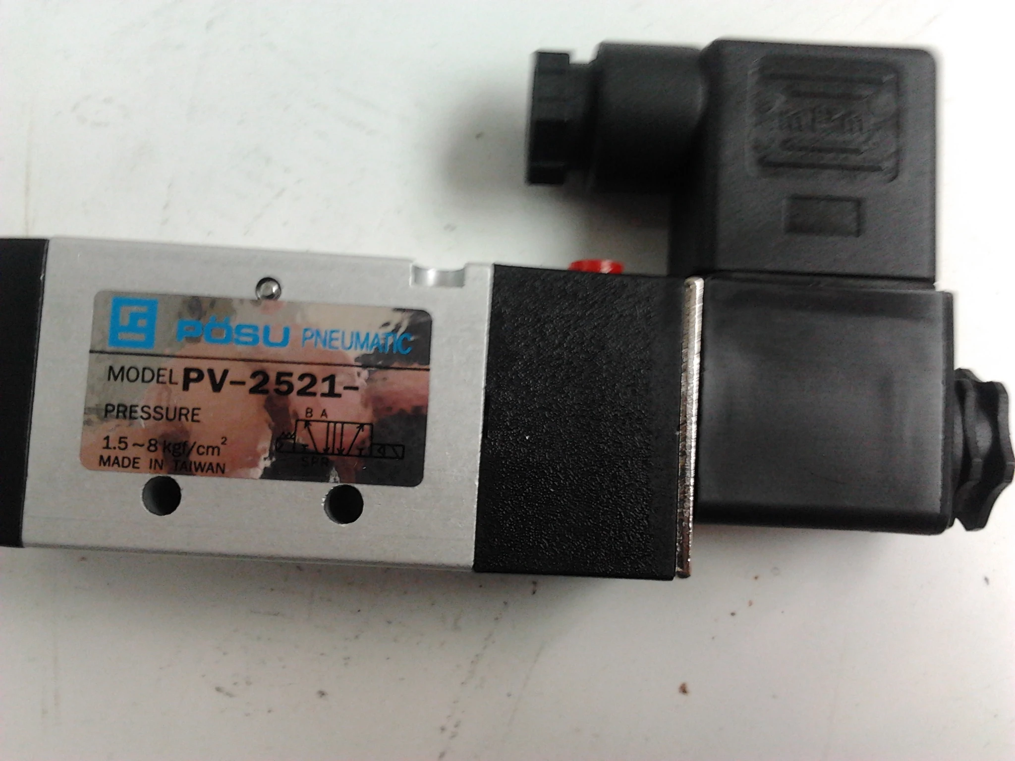 Posu Pneumatic Pneumatic Electric Solenoid Valve Model Pv-2521 Made In ...