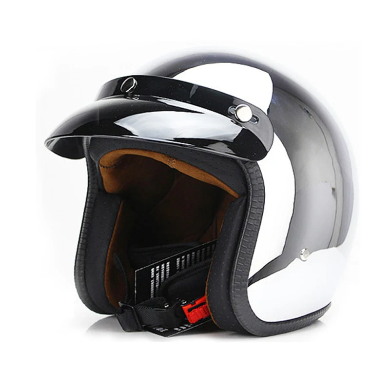 Helmet 3 4 Motorcycle Open Face Vintage | Retro Open Face Motorcycle ...