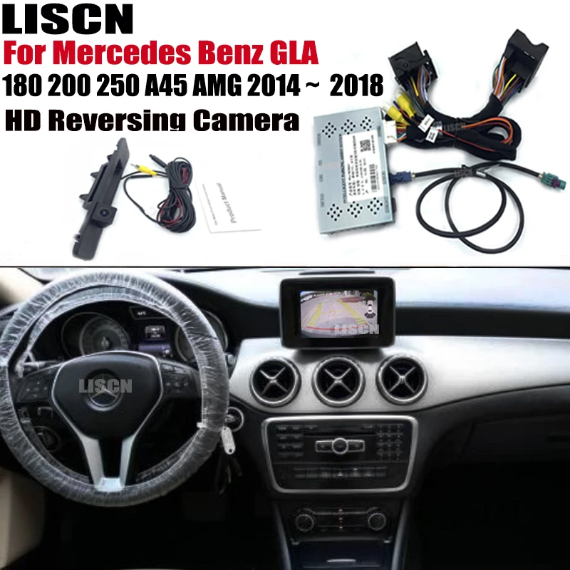 Plug & Play Front Rear Camera For Mercedes Benz Gla 180 200 250 A45 Amg ...