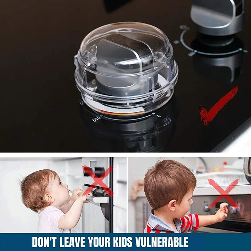 4-3-2-1Pcs-Kitchen-Oven-Gas-Cooker-Button-Cover-Knob-Switch-Protective ...