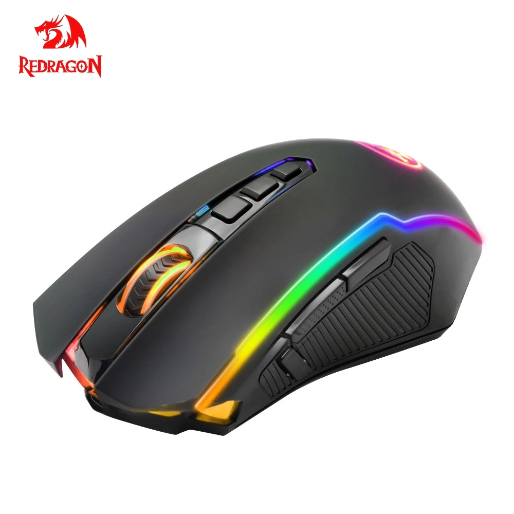 REDRAGON-RANGER-LITE-M910-KS-RGB-USB-2-4G-Wireless-Gaming-Mouse-8000 ...