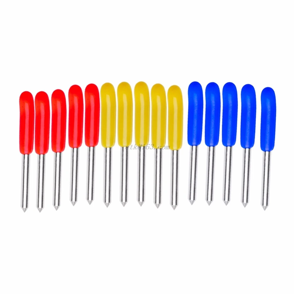 Hot-5Pcs-30-45-60-Degree-Blades-Cutting-Plotter-For-Pcut-Vinyl-Cutter ...