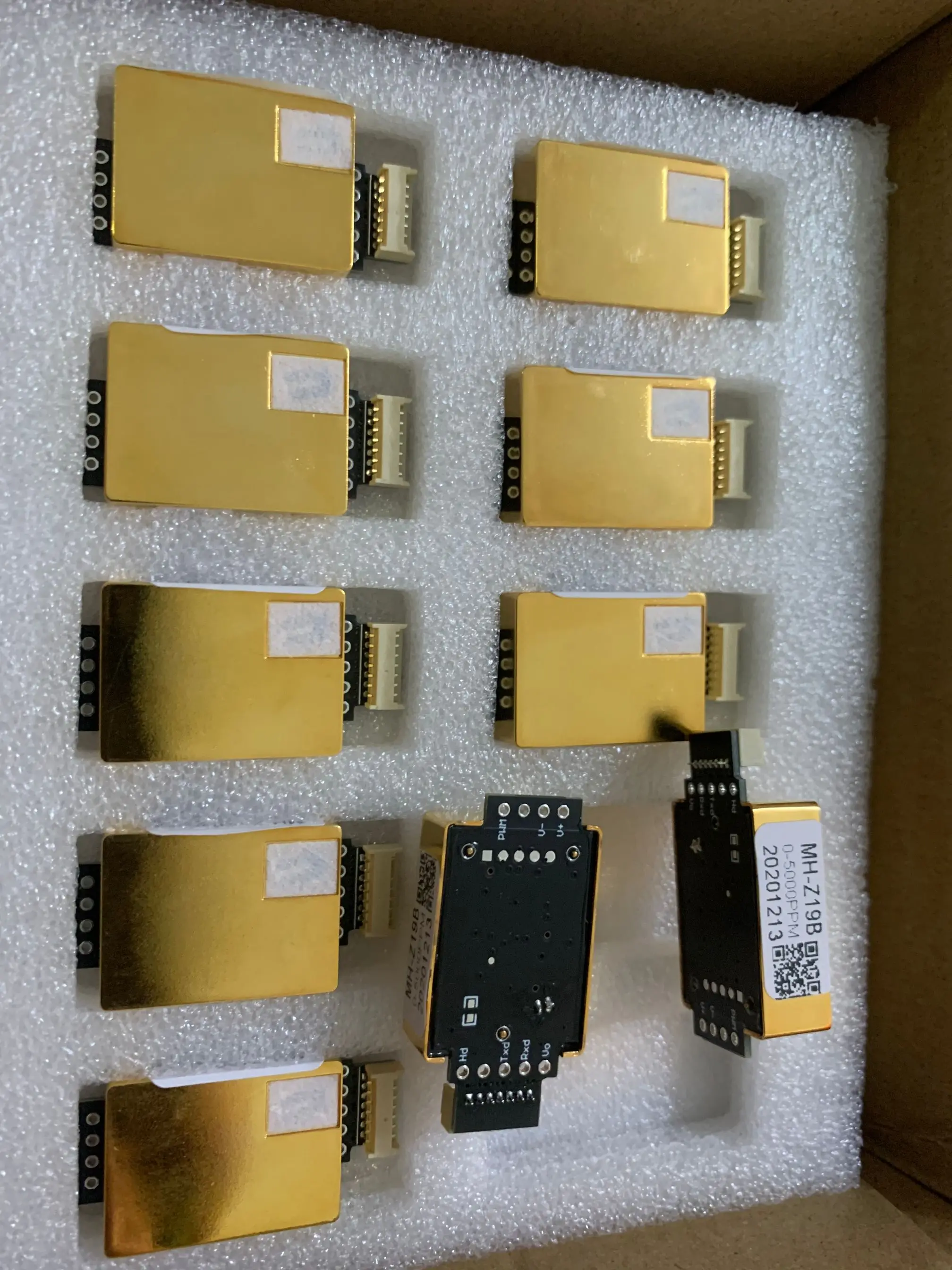 5pcs/lot Mh-z19 Infrared Co2 Sensor For Co2 Monitor Carbon Dioxide ...