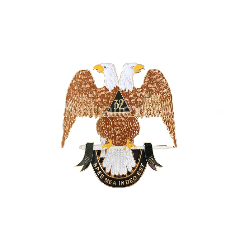 Freemason-Masonic-Car-Emblem-Stickers-Metal-G-With-Eagle-Turtle-Animal ...