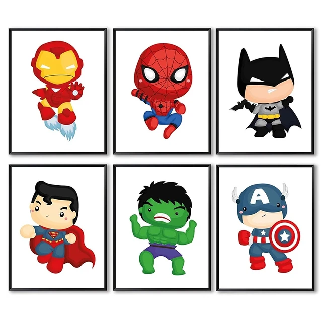 Cute Baby Superheroes Cartoon