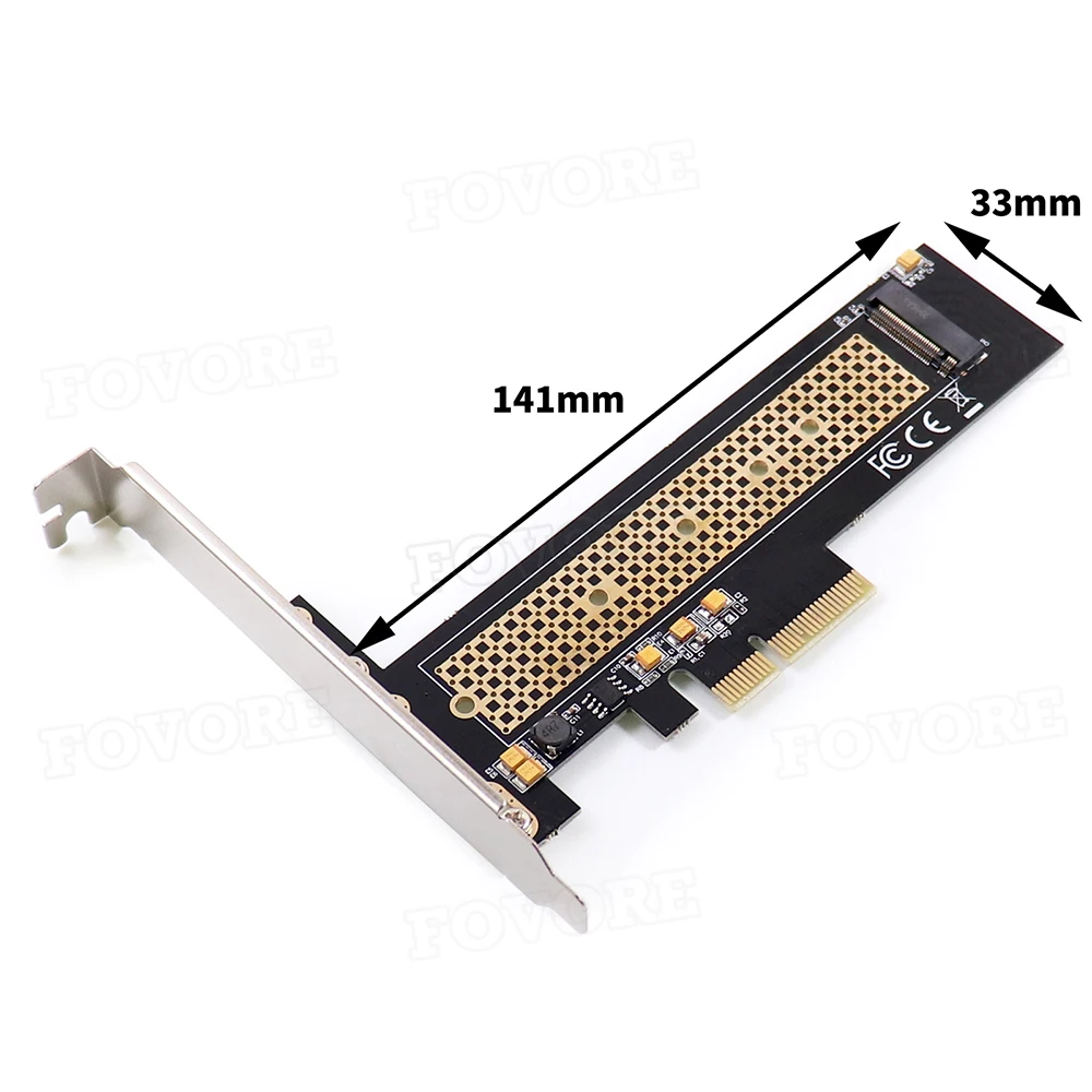 Adaptateur M.2 NVME m key SSD vers PCIe M2 vers PCI e PCI express, convertisseur de contrôleur ...
