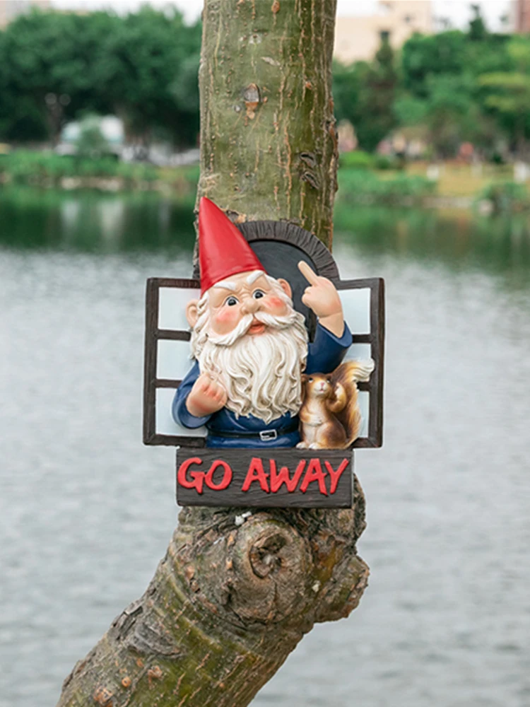 Home Décor Home & Living Middle finger concrete statue flipping off ...