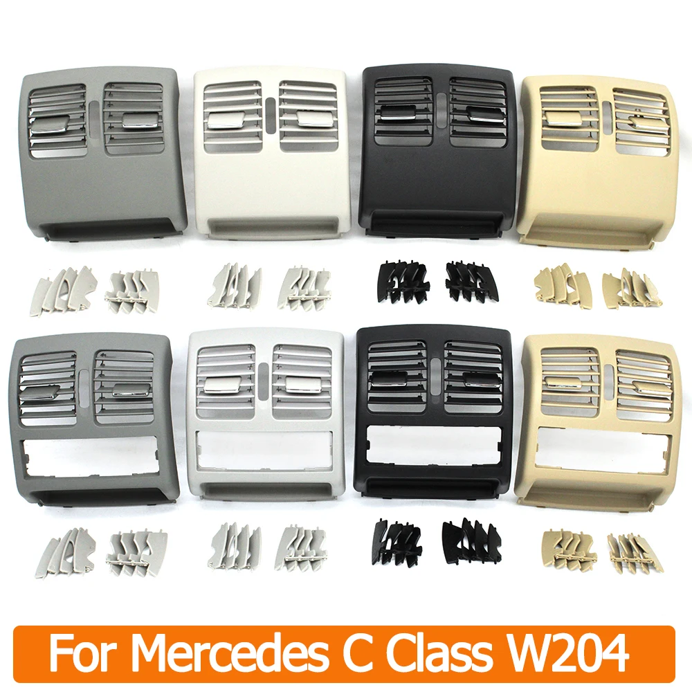 Upgraded Rear Air Conditioner AC Vent Grille For Mercedes Benz C E ...