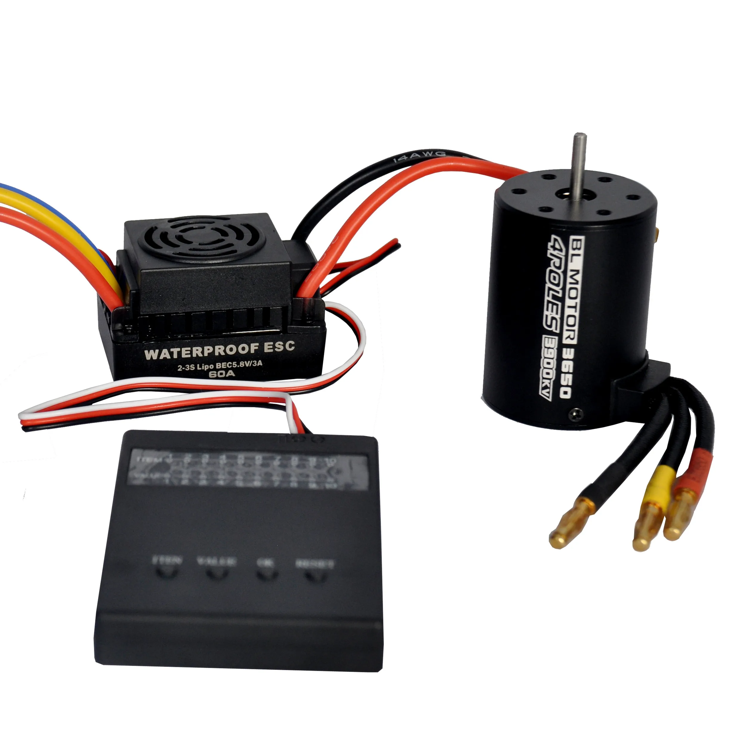 Waterproof-60A-RC-Brushless-ESC-BEC-Car-Parts-Electric-Speed-Controller ...