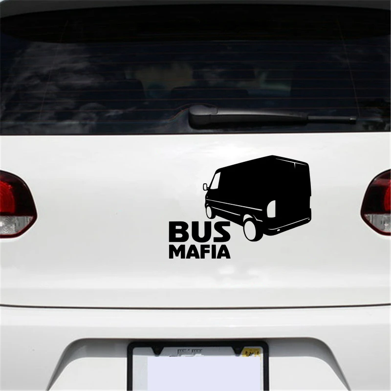 Car Sticker Creative Bus Mafia Styling Waterproof Automobiles ...