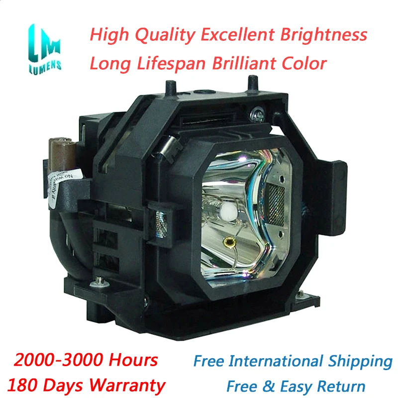 Lámpara de proyector para ELPLP31 V13H010L31, para epson EMP 830 ...