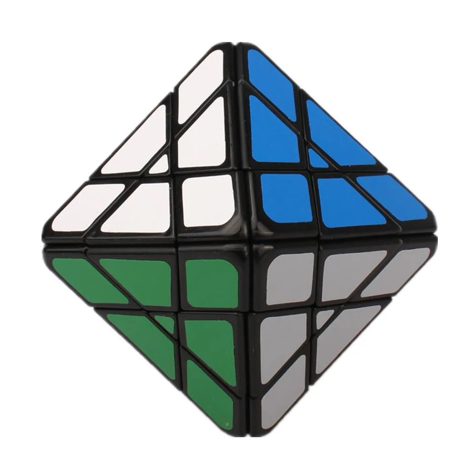 CASSE-TETE,Black--Cube magique'octaèdre 4x4 pour enfants, casse tête ...