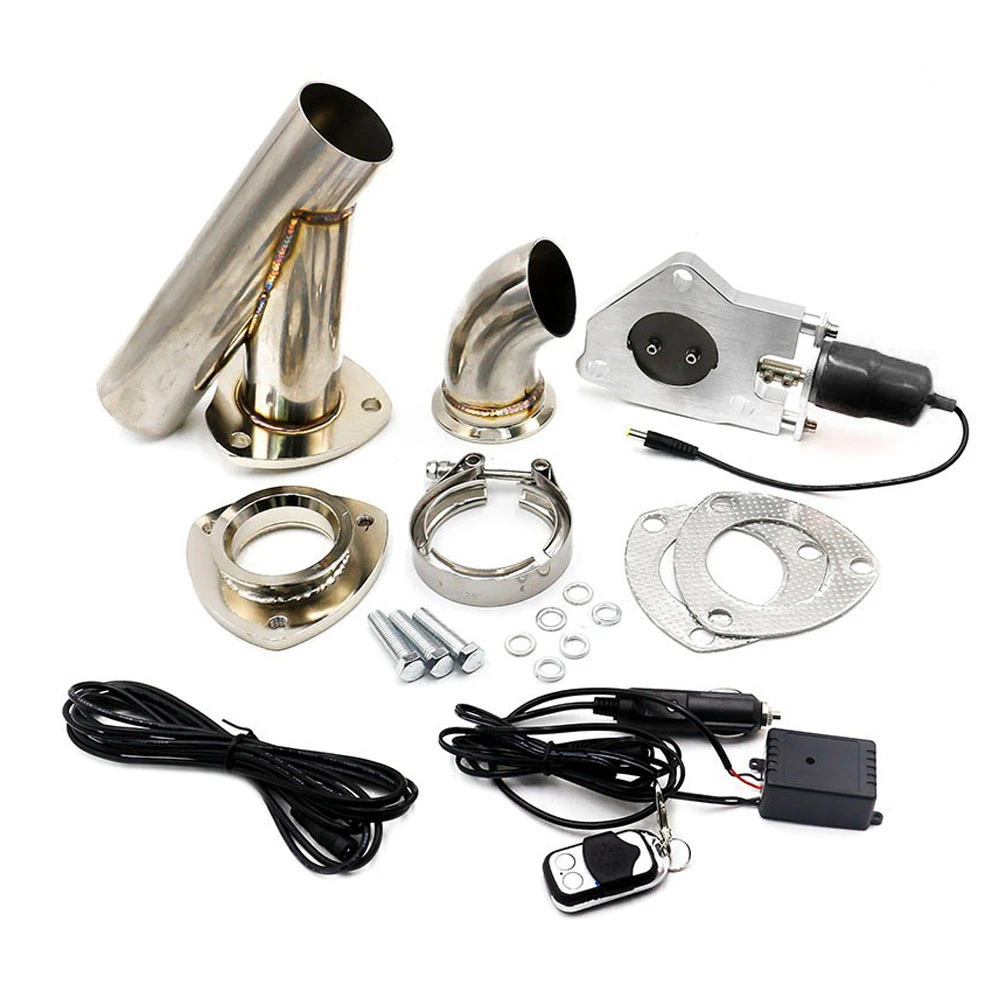 Stainless Steel 2" or 2.25" or 2.5" or 3" Electric Stainless Exhaust ...