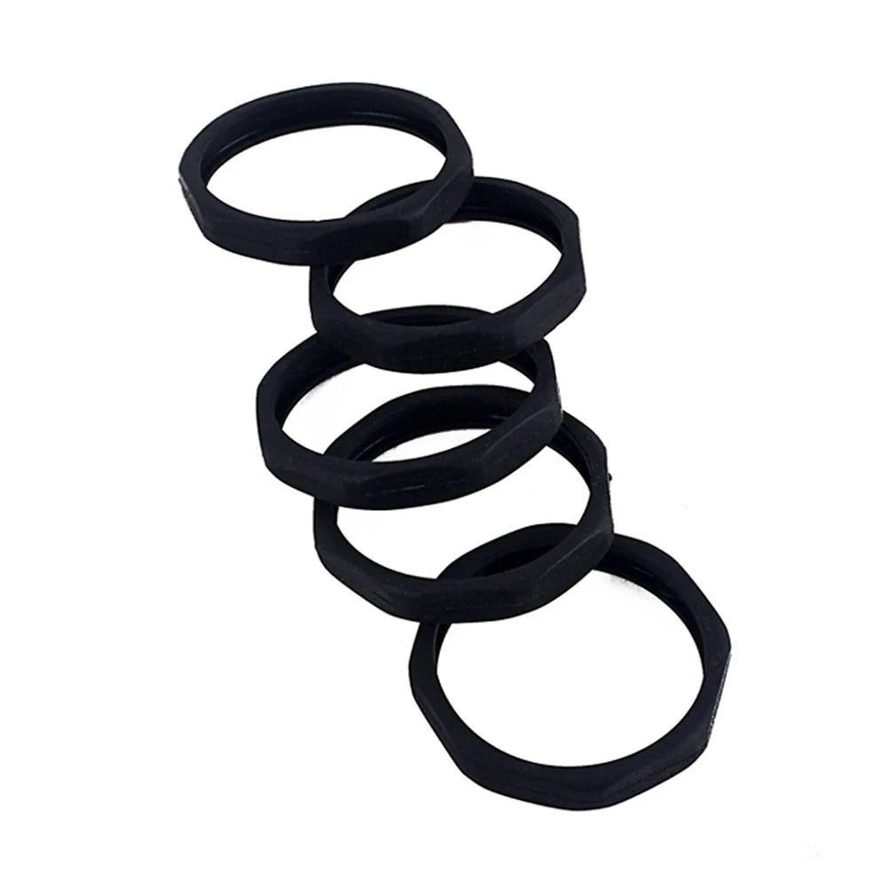 5pcs Soft Rubber Microphone Rings Anti-slip Anti-drop Ring Mic ...