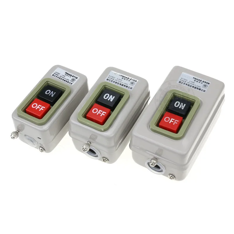 Power-Control-Button-Switch-Three-phase-Motor-Start-Buttons-Press ...