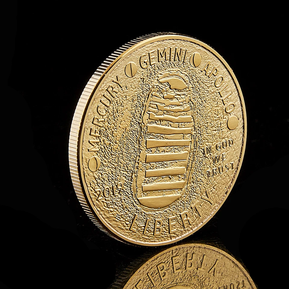 Bronze Coin Apollo 11 Mission