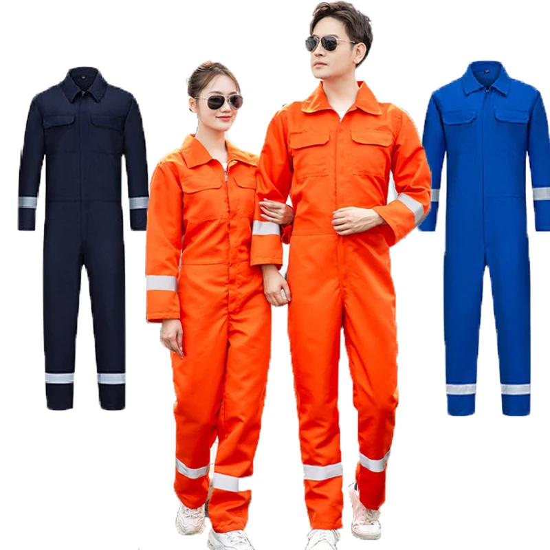 Coverall Men Women Painter Lightweight Safety Work Uniform Hi Vis Miner ...