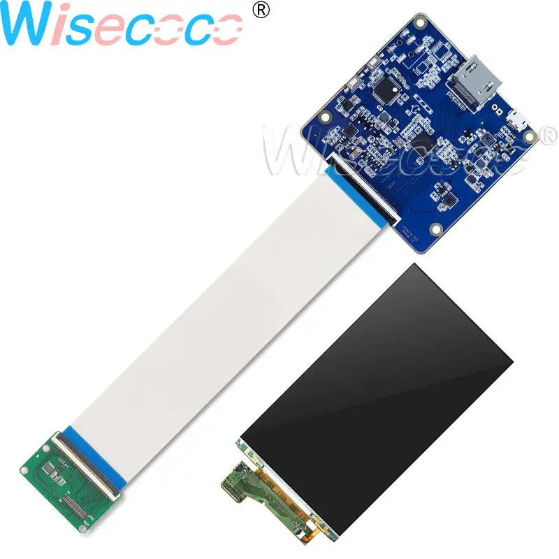 5.5 Inch 4k LCD Screen 3840*2160 Panel Display Glass Protector With ...