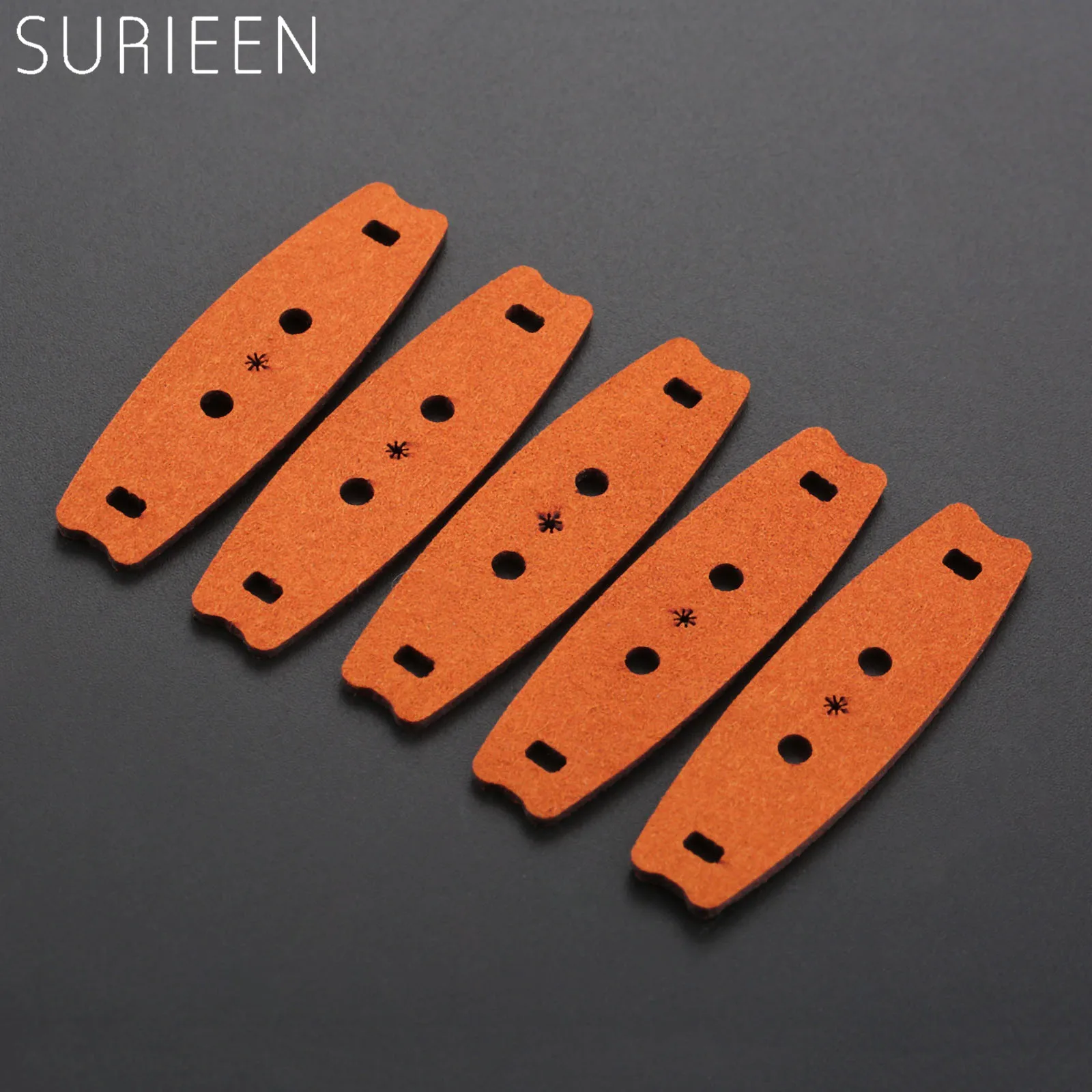 5pcs-Brown-Slingshot-Pouches-Pouch-Microfiber-Leather-Multi-Hole ...