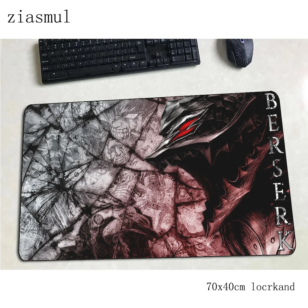 Berserk mousepad gamer grande 70x40cm jogo do mouse almofada mais ...