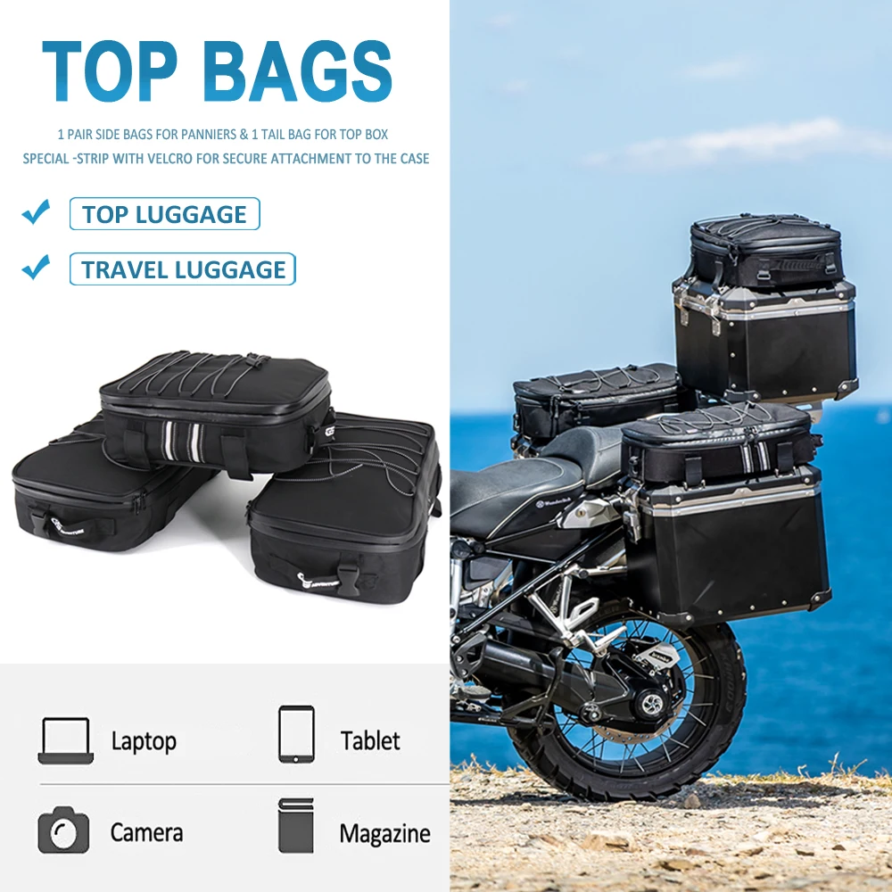 Motorcycle Top Bags Top Box Luggage Bags For BMW R1200GS LC R 1200GS LC ...